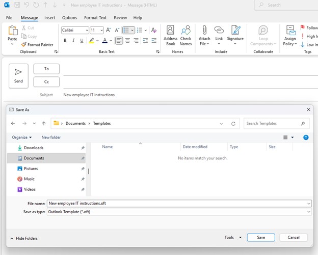 Microsoft Outlook Templates – notacomputergeek