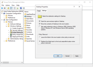 Undo Folder Redirection and use Known Folder Move – notacomputergeek